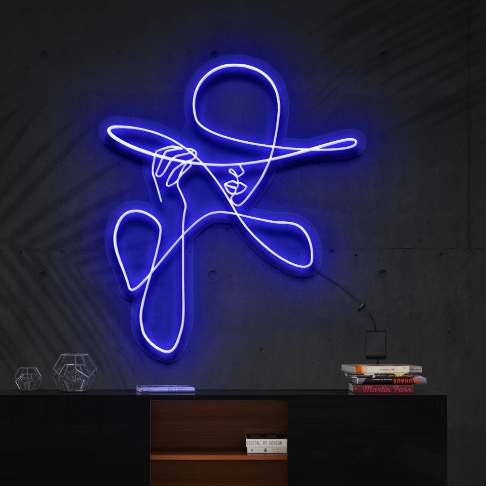 Néons Dessin - Ligne continue – The Swiss Neon